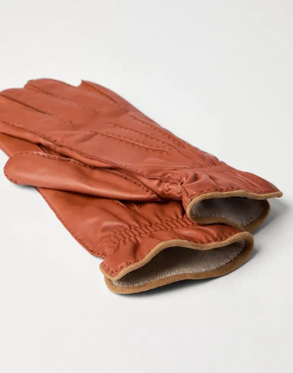 Brunello Cucinelli Nappa Leather Gloves