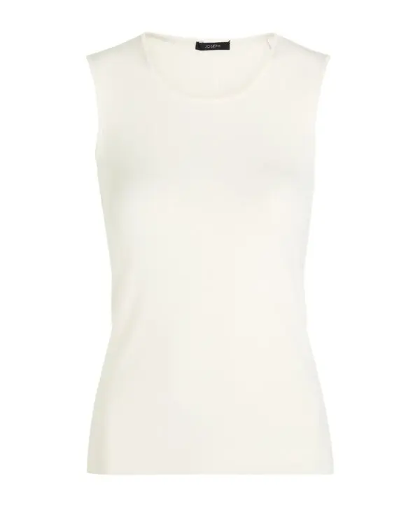 JOSEPH Stretch-silk Knit Tank