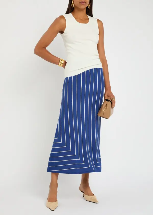 JOSEPH Stretch-silk Knit Tank