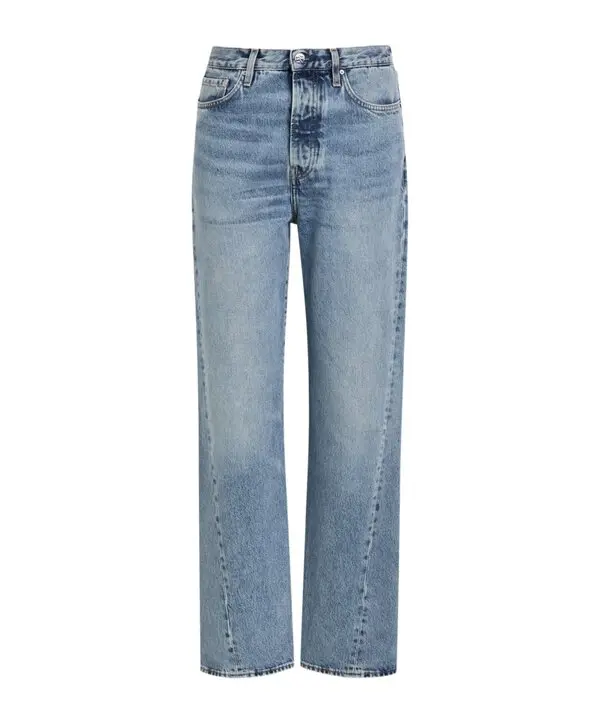 TOTEME Twisted Seam Straight-leg Jeans