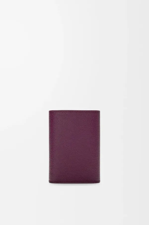Loewe Vertical Wallet - Plum