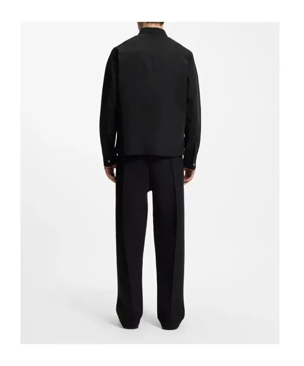 Hugo Boss Zip-up Oversized-fit Jacket
