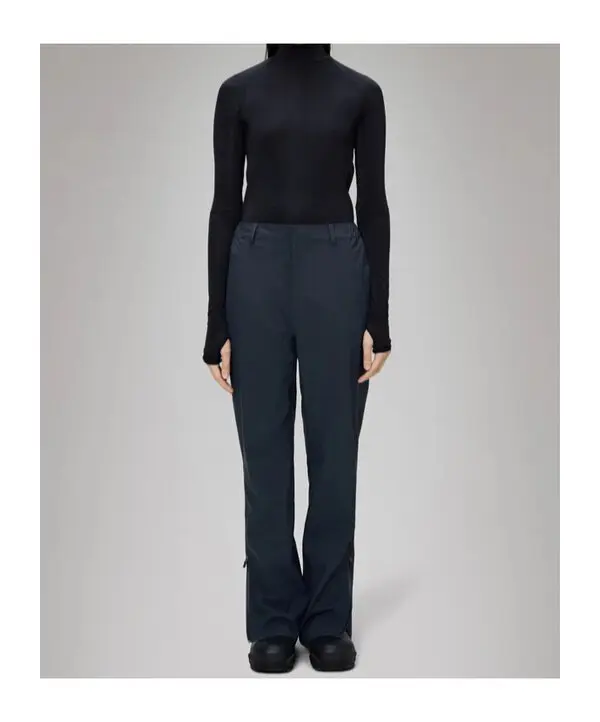 Rains Belt Loop Casual Pants - Black