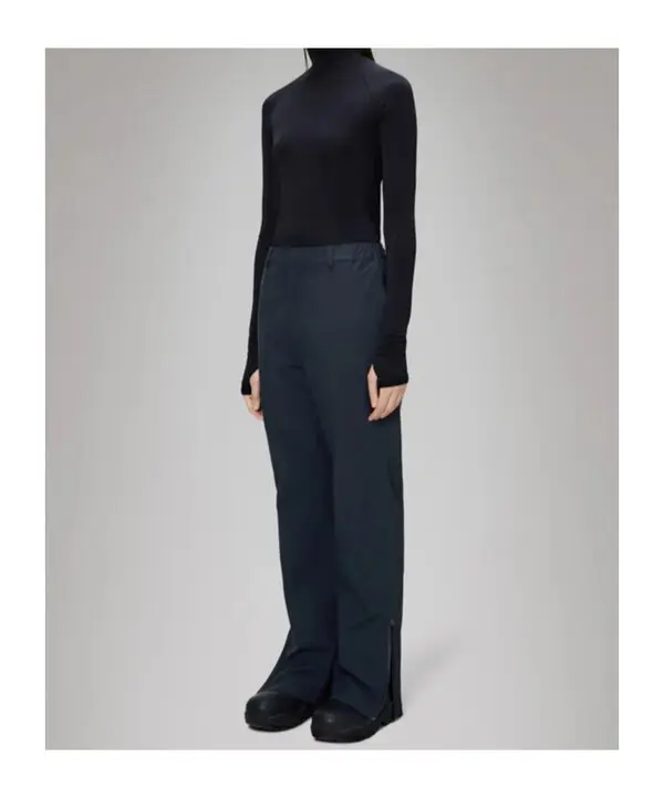 Rains Belt Loop Casual Pants - Black