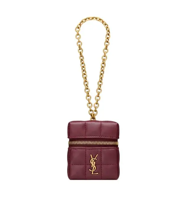 Saint Laurent Cassandre Mini Cube Bag Charm