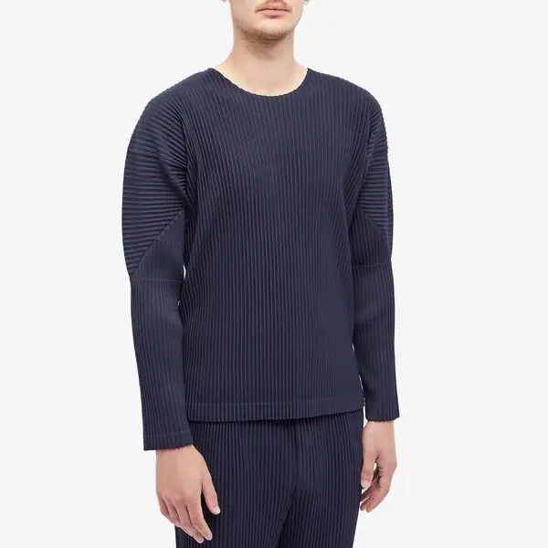 Issey Miyake Pleated Sweatshirt