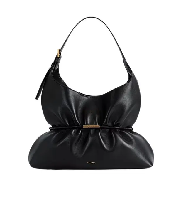Balmain Sphynx Medium Bag In Smooth Leather