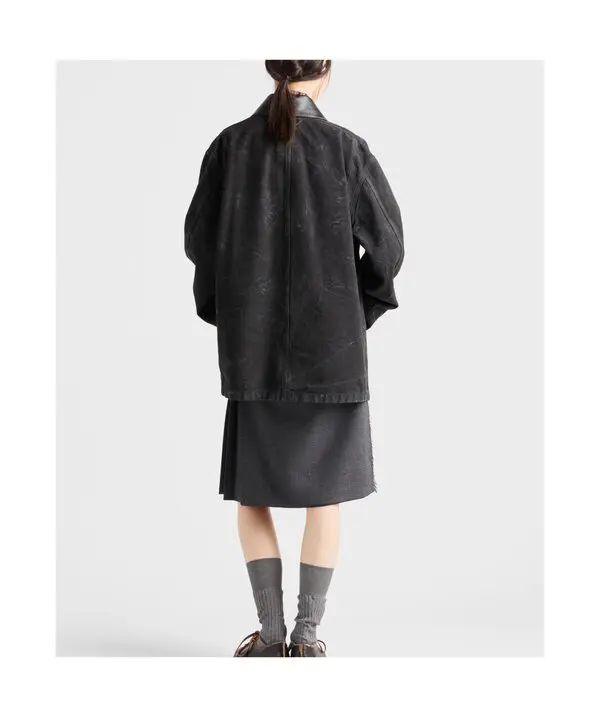Prada Long Sleeve Buttoned Jacket