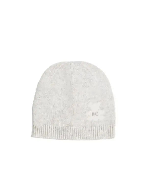 Brunello Cucinelli Cashmere Knit Baby Beanie - White