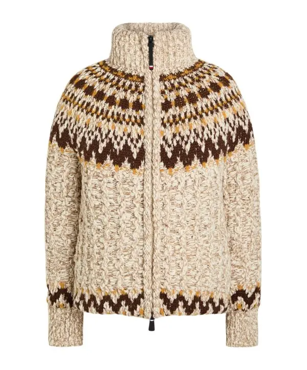 Moncler Fair Isle Wool-blend Jumper