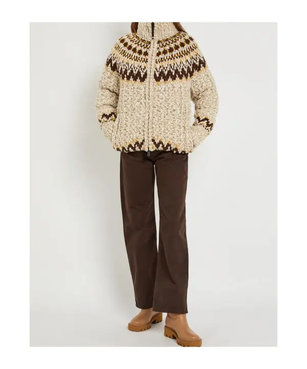 Moncler Fair Isle Wool-blend Jumper