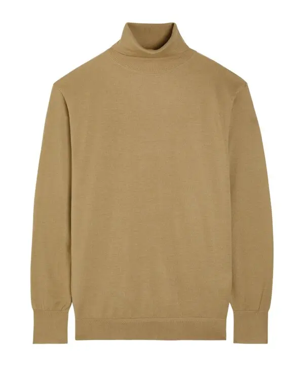 TOTEME Turtle-neck Fine-knit Wool Jumper