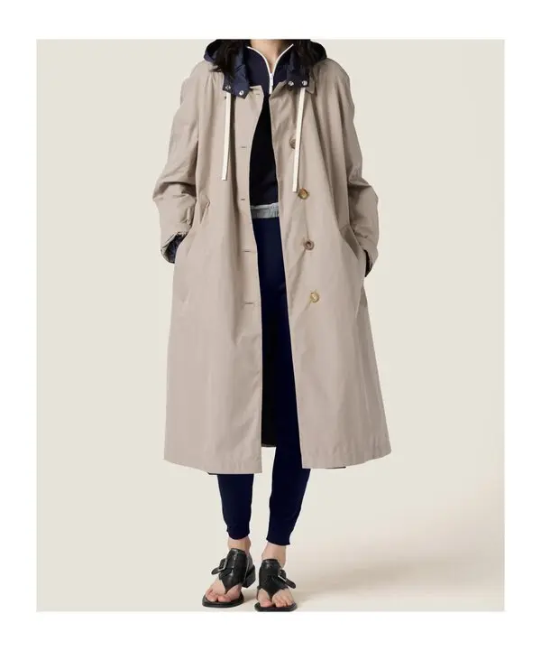 Miu Miu Reversible Single-breasted Coat