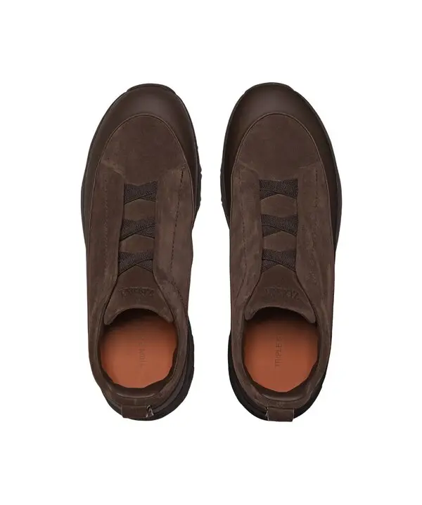 Zegna Triple Stitch Monte Low-top Sneakers