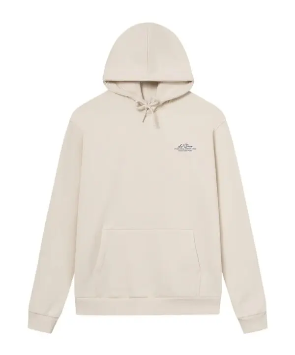 LES DEUX Ben Globe Hoodie - Ivory