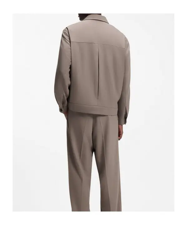 Hugo Boss Flap-pocket Button-up Jacket