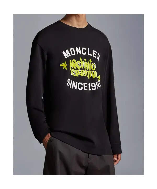 Moncler Logo Long Sleeve T-shirt