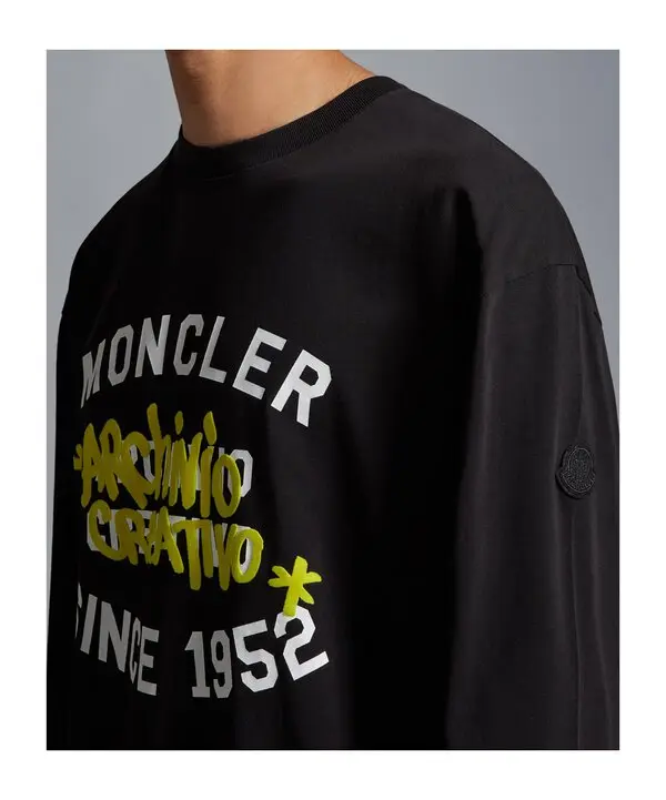 Moncler Logo Long Sleeve T-shirt