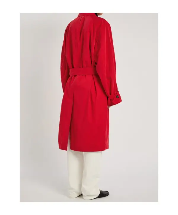 TOTEME Belted Cotton Trench Coat
