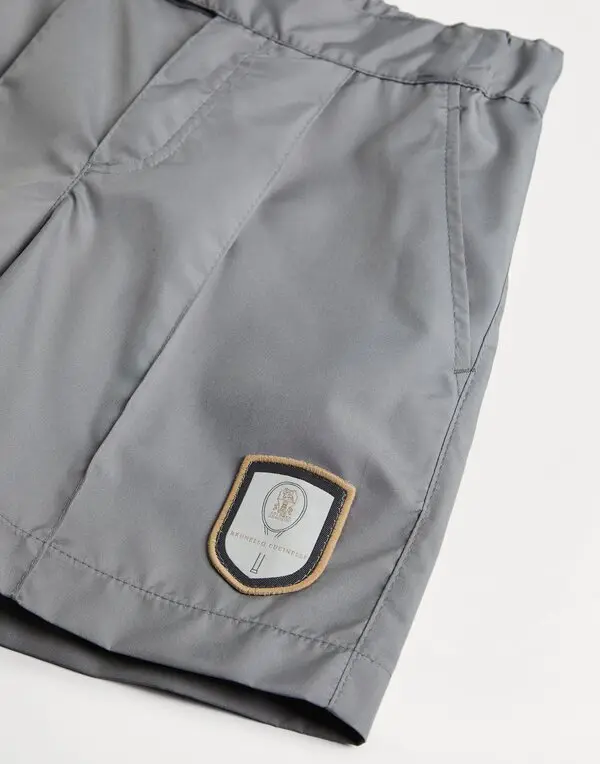 Brunello Cucinelli Logo-patch Shorts
