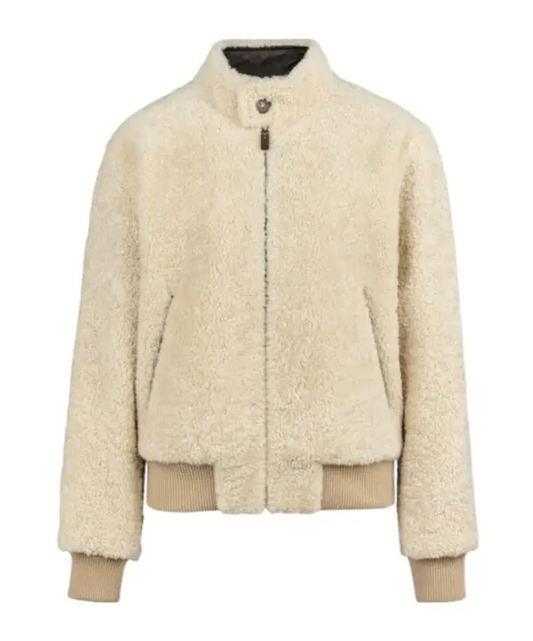 TOD'S Shearling Bomber Jacket