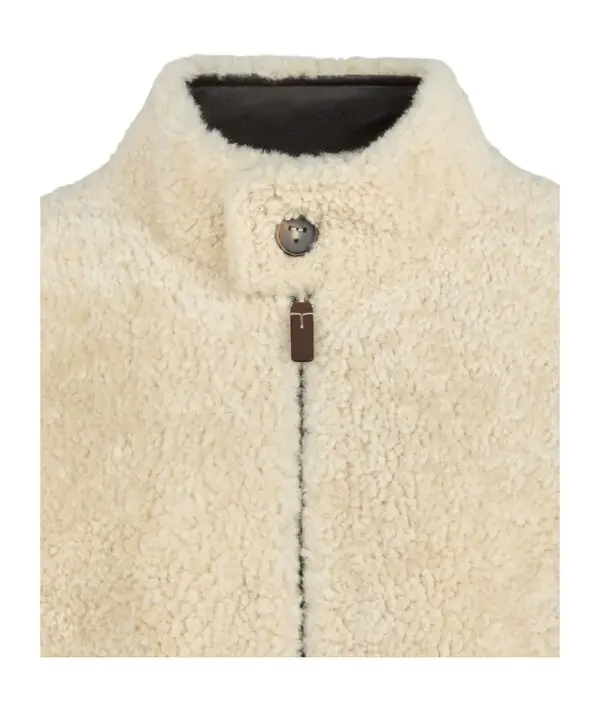 TOD'S Shearling Bomber Jacket