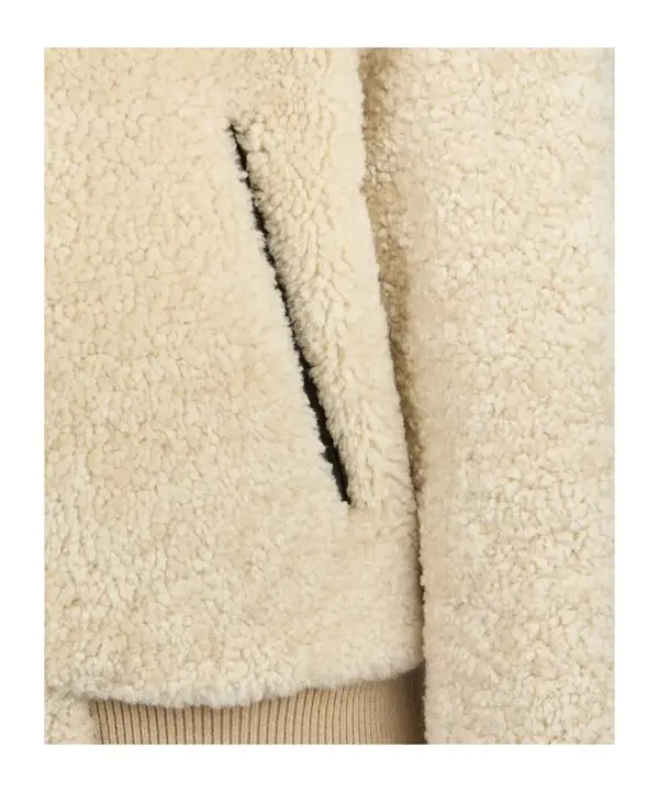 TOD'S Shearling Bomber Jacket