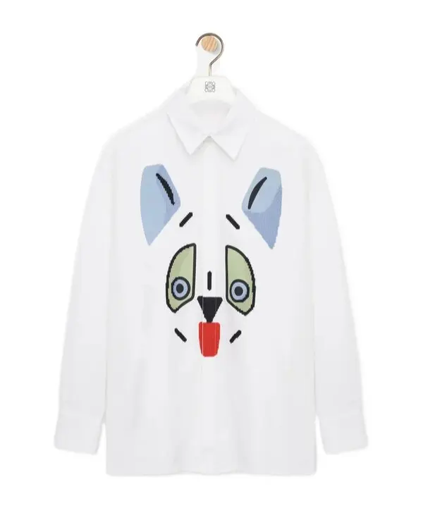 Loewe Futurist Cat Printed Shirt