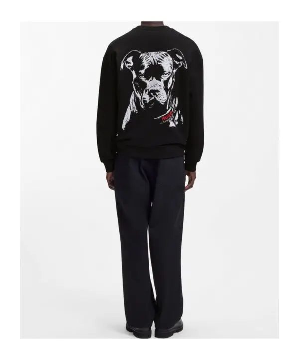 Hugo Boss Dog-print Sweatshirt