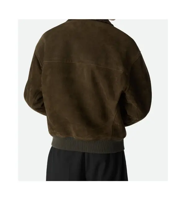 Bottega Veneta Suede Leather Blouson