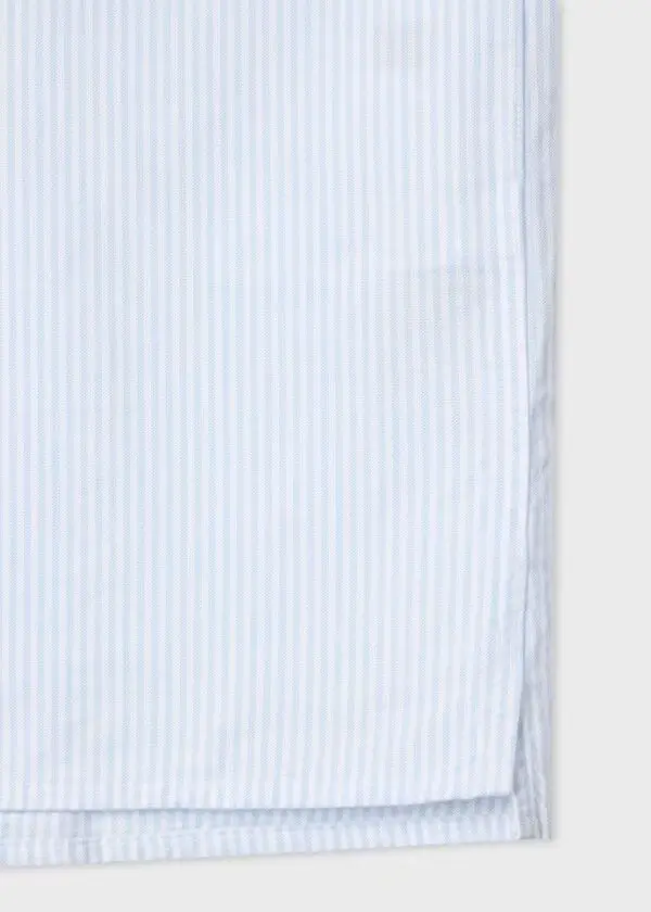 Paul Smith Tailored-fit Stripe Zebra Short-sleeve Shirt