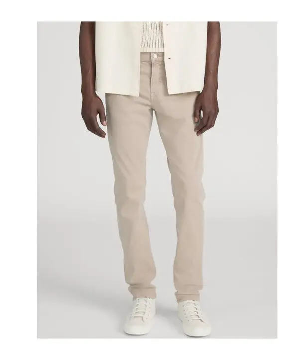 FRAME L'homme Slim Brushed Twill Pants - Taupe