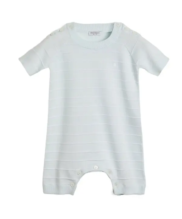 Brunello Cucinelli Striped Knit Shorties