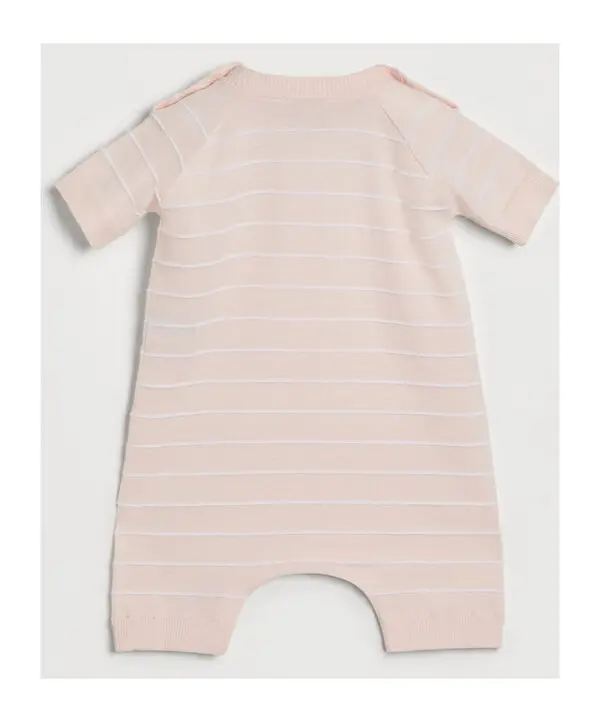 Brunello Cucinelli Striped Knit Bodysuit