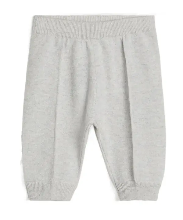 Brunello Cucinelli Seam-detail Cashmere Trousers - Fog