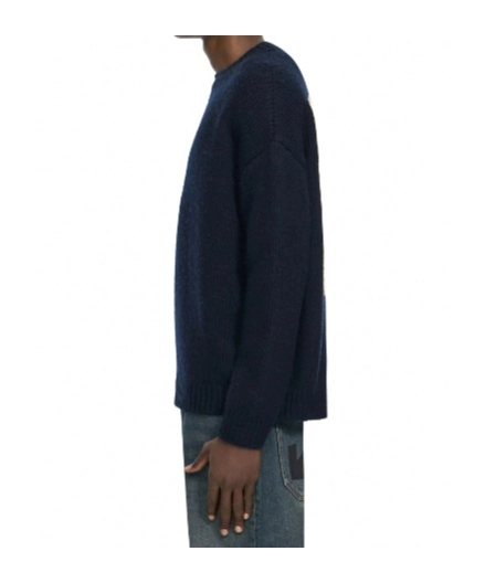 Off-White Maxi Arrow Embroidered Knit Crewneck