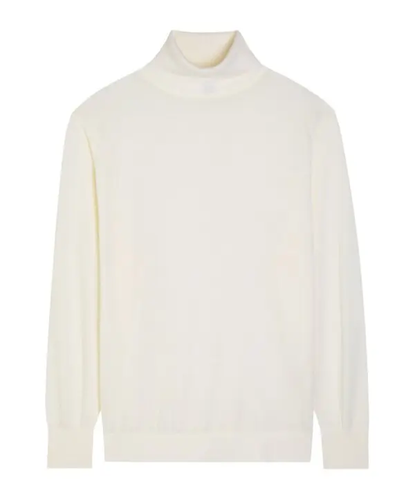 TOTEME Turtle-neck Fine-knit Wool Jumper