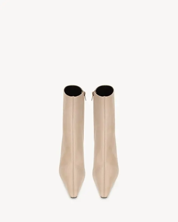 Saint Laurent Ashley Pointed Toe Stiletto Ankle Boots