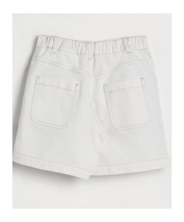 Brunello Cucinelli Pleated Wide-leg Denim Shorts