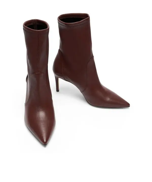 STUART WEITZMAN Power Bootie 75 - Brownstone