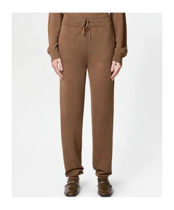 TOD'S Fine Knit Merino Wool Drawstring Pants