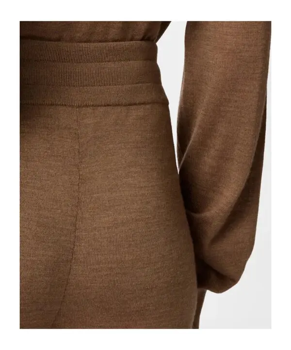 TOD'S Fine Knit Merino Wool Drawstring Pants