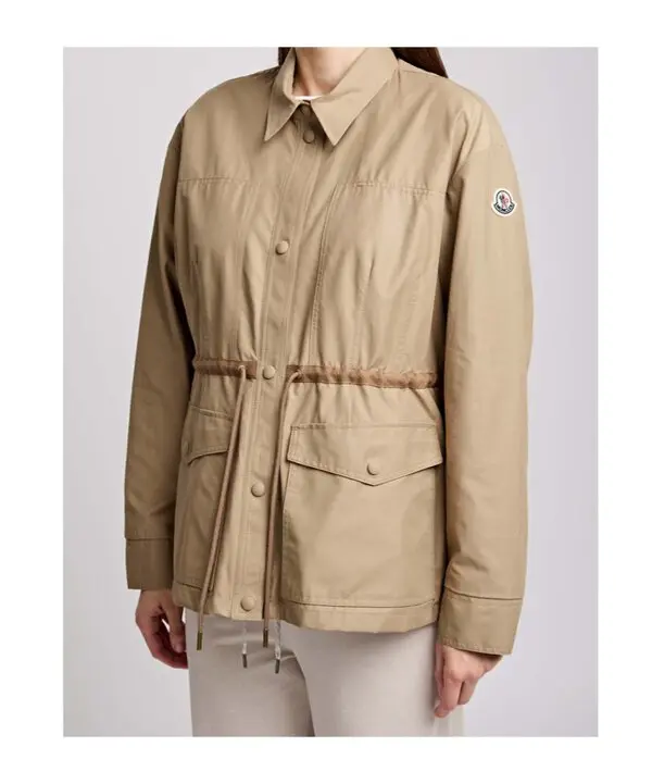 Moncler Saulon Cotton-blend Poplin Parka