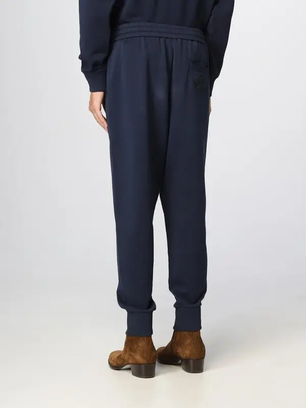 Etro Logo Embroidered Drawstring Tapered Track Pants