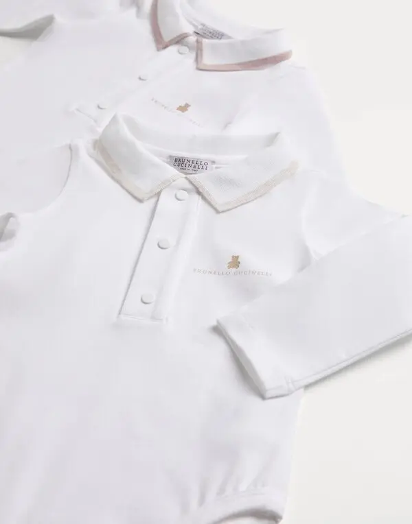 Brunello Cucinelli Baby Bernie Bodysuit Set