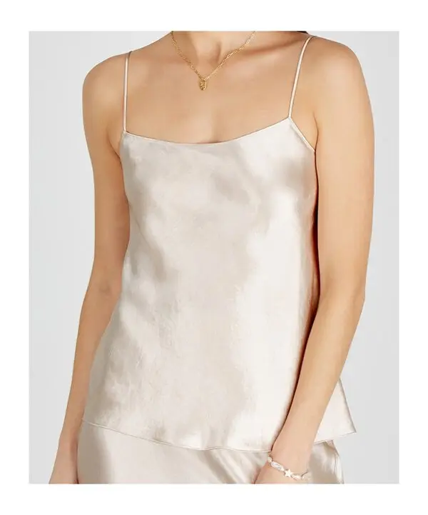 Vince Hammered Satin Top