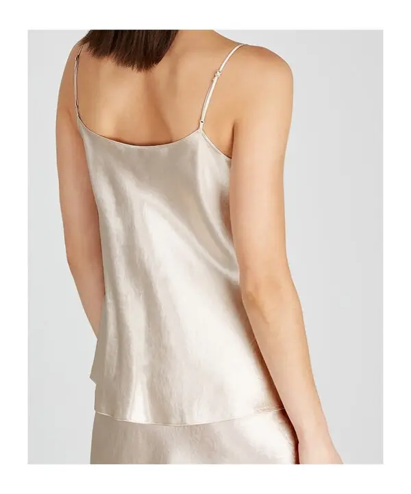 Vince Hammered Satin Top