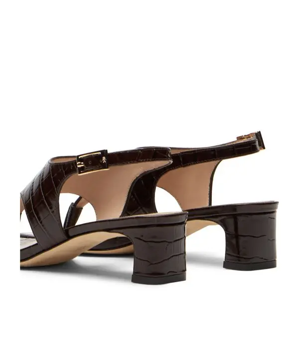 STUART WEITZMAN Baby Babette Thong Sandal - Walnut