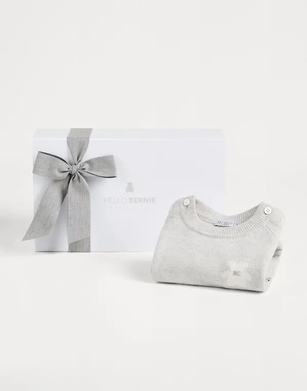 Brunello Cucinelli Button-embellished Teddy-appliqu Romper