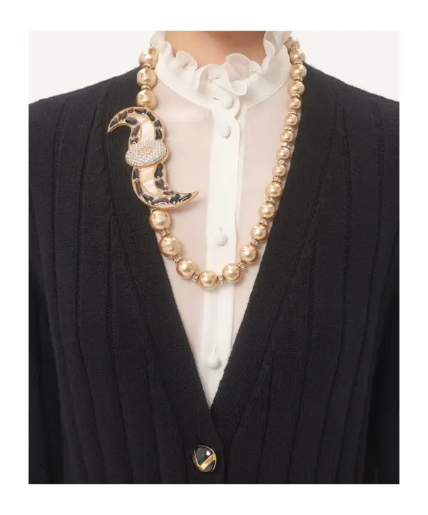 Valentino Garavani Cardigan With Feathers